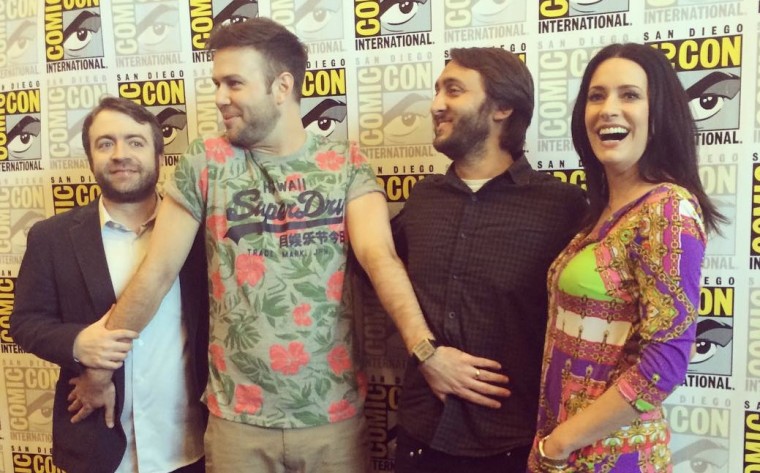 DRUNK HISTORY Comic-Con Interviews Paget Brewster, Taran Killam, Derek ...