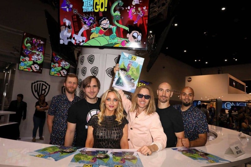 Comic-Con Photos : TEEN TITANS GO! Signing | Seat42F