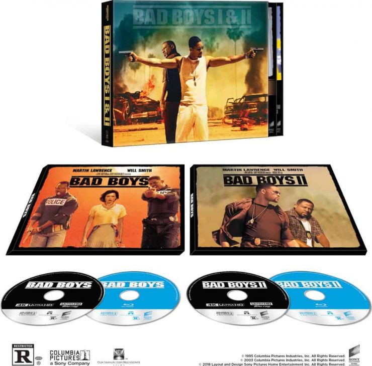 BAD BOYS 1 & 2 4K COLLECTION Details | Seat42F