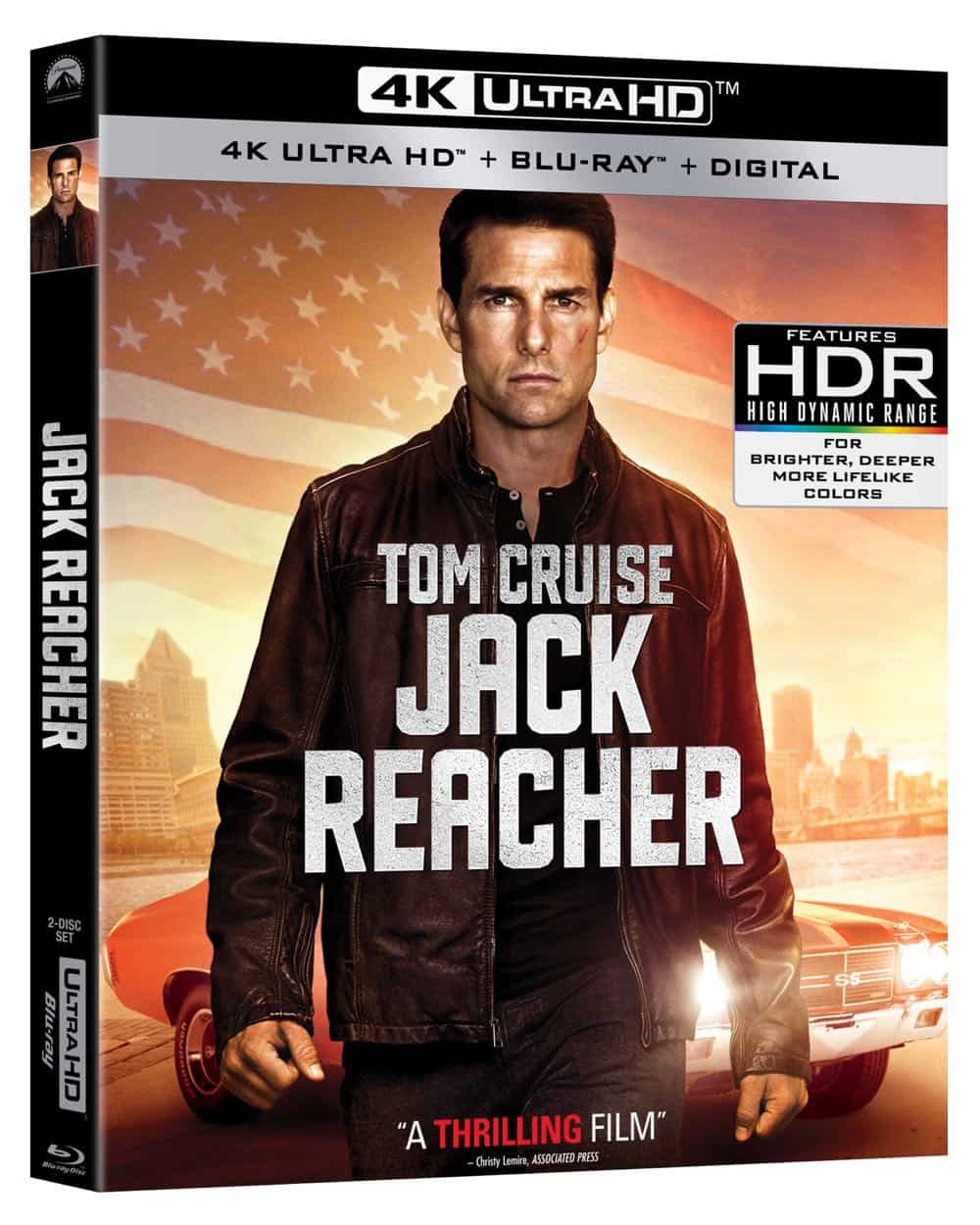 JACK REACHER 4K Release Details | Seat42F