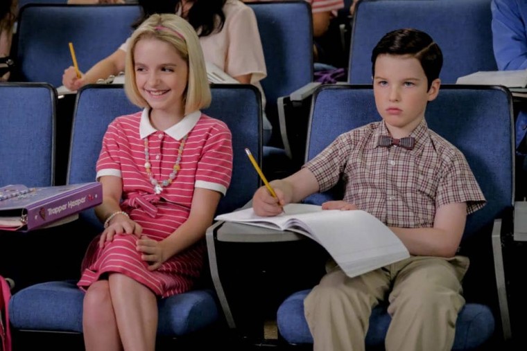 YOUNG SHELDON Season 2 Episode 2 Photos A Rival Prodigy and Sir Isaac ...