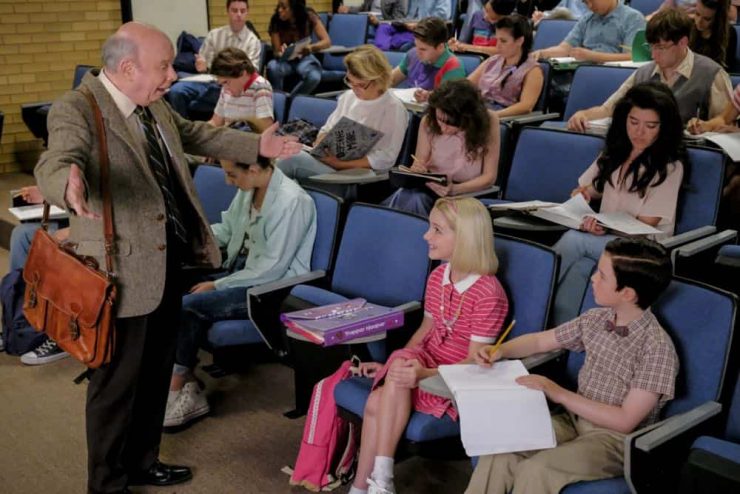 YOUNG SHELDON Season 2 Episode 2 Photos A Rival Prodigy and Sir Isaac ...