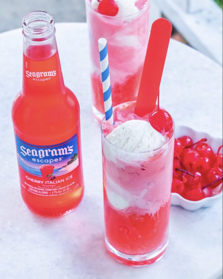 Seagram’s Escapes Lemon, Cherry And Blue Raspberry Italian Ice 4th Of ...
