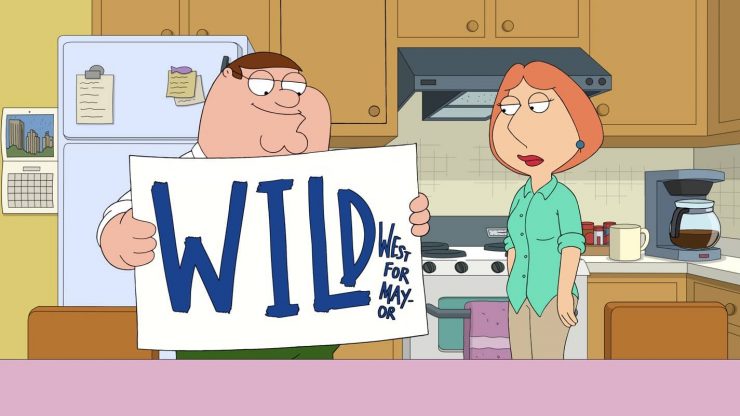 FAMILY GUY Season 19 Episode 7 Photos Wild Wild West | Seat42F