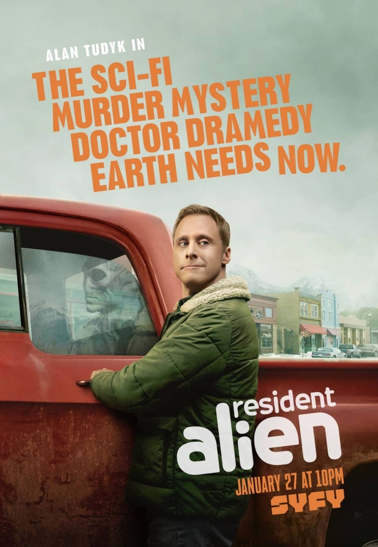 SYFY’S RESIDENT ALIEN Trailer And Poster Key Art | Seat42F