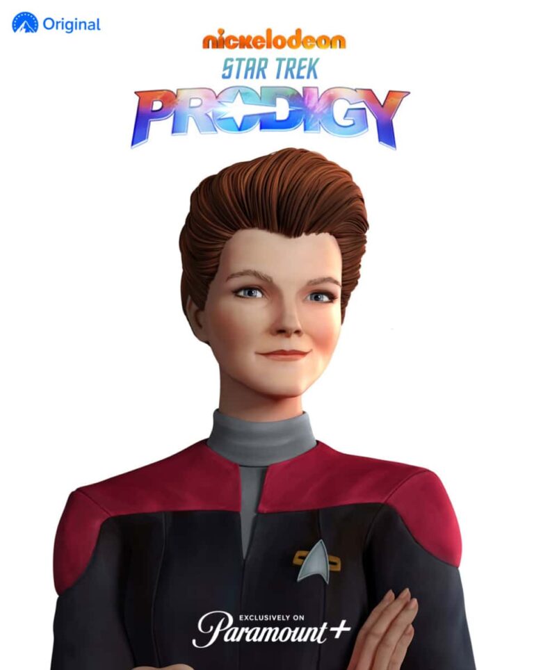 First Look Image Of Captain Kathryn Janeway In Paramount+ Animated ...