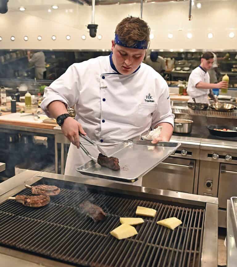 HELL'S KITCHEN Season 20 Episode 2 Photos Young Guns: Temping The Meat ...