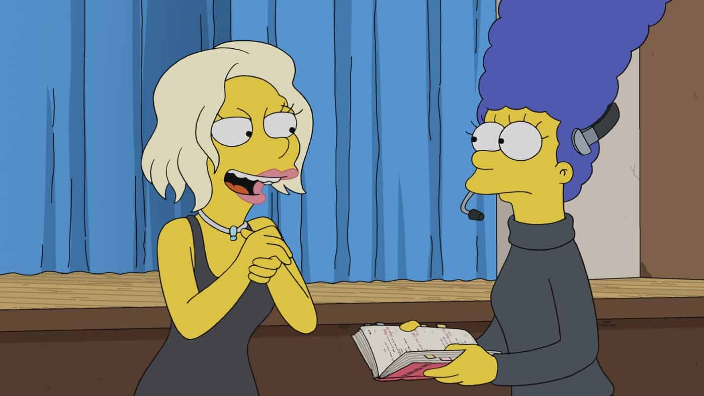 THE SIMPSONS Season 33 Episode 1 Photos The Star Of The Backstage | Seat42F