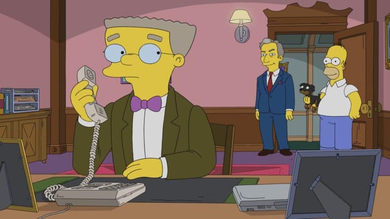 THE SIMPSONS Season 33 Episode 8 Photos Portrait Of A Lackey On Fire ...