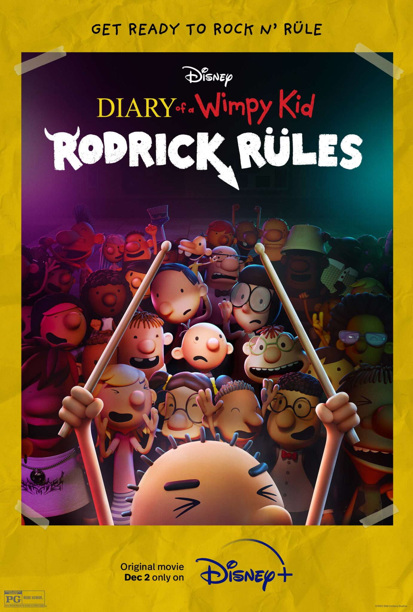 Trailer And Key Art For Disney+ Original Movie DIARY OF A WIMPY KID ...