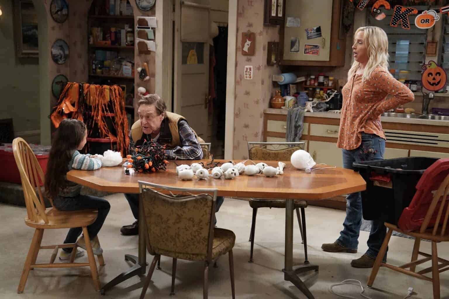 THE CONNERS Season 5 Episode 6 Photos Book Bans And Guillotine Hands ...