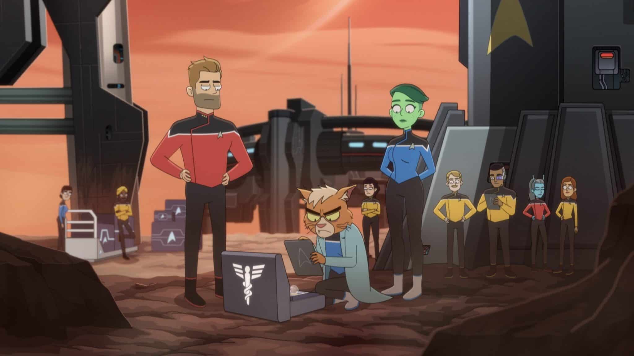 STAR TREK LOWER DECKS Season 3 Episode 10 Photos The Stars At Night ...