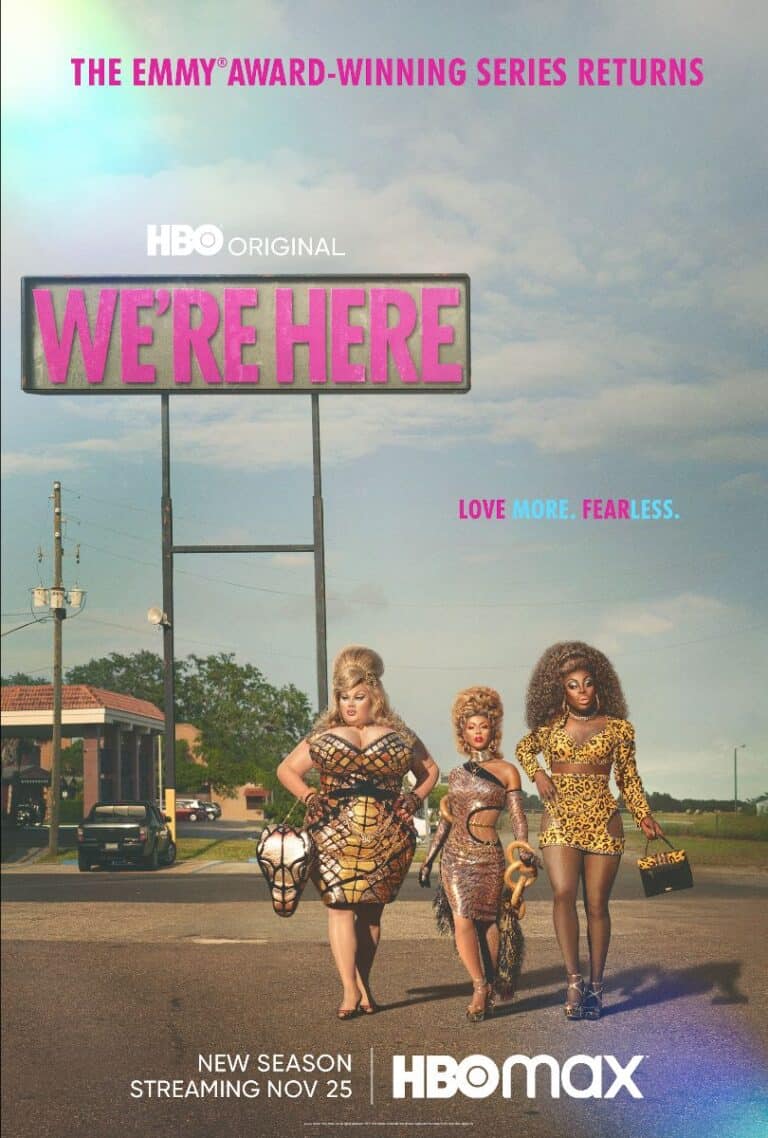 HBO Releases Official Trailer And Key Art For Season Three Of WE'RE HERE | Seat42F