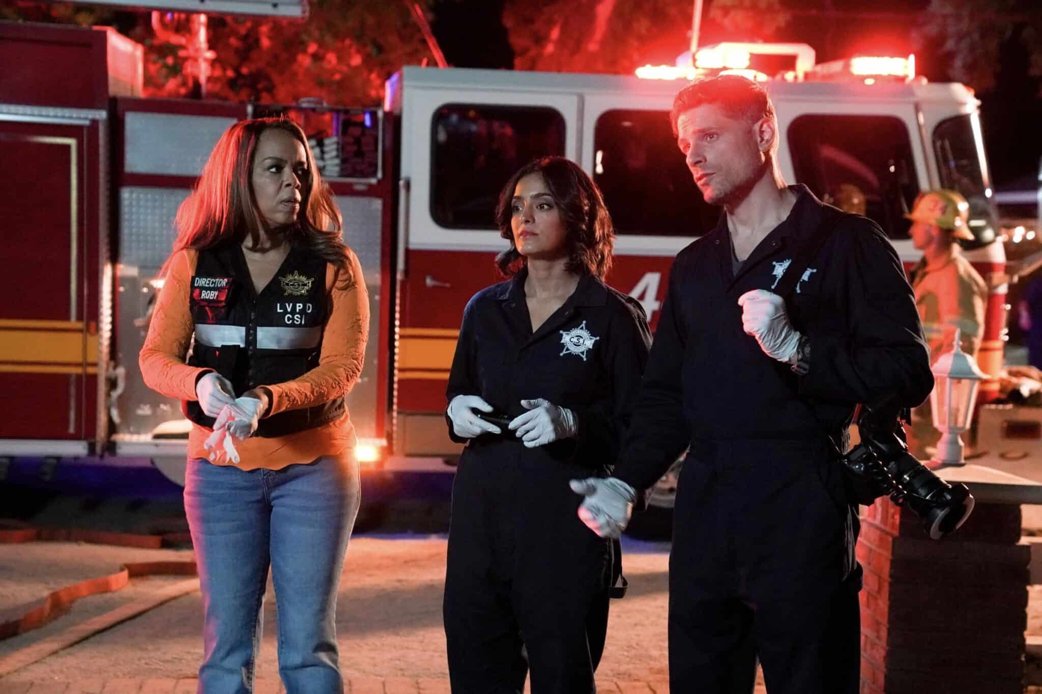 CSI VEGAS Season 2 Episode 7 Photos Burned | Seat42F