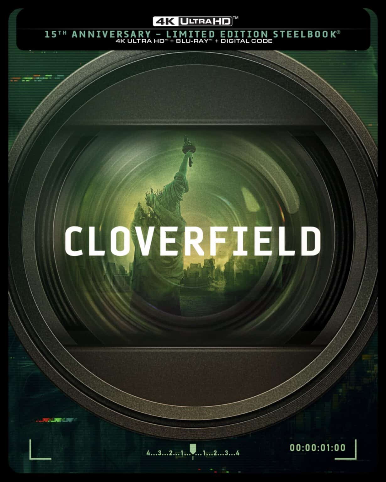 CLOVERFIELD 4K SteelBook Release Details | Seat42F