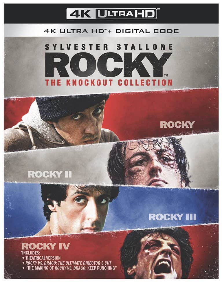 ROCKY I-IV Film Collection Arrives On 4K Ultra HD February 28 | Seat42F