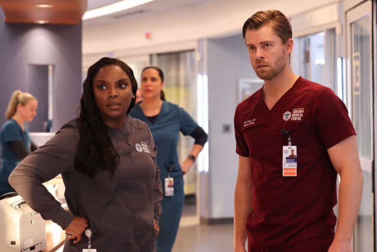 CHICAGO MED Season 9 Episode 9 Photos Spin A Yarn, Get Stuck In Your Own String | Seat42F